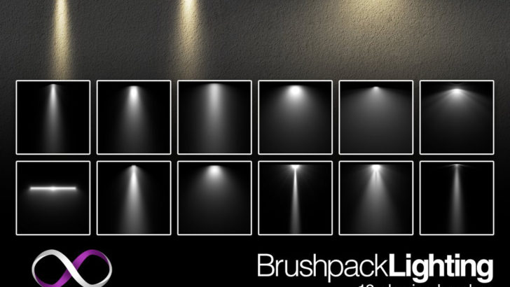 20 Rays of Light Brush - Free Photoshop Brushes at PSFiles