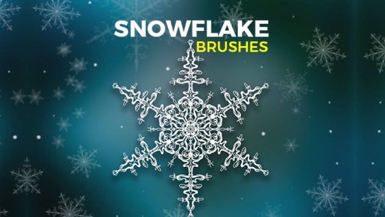Free Christmas Snowflake Brush Collection - PsFiles