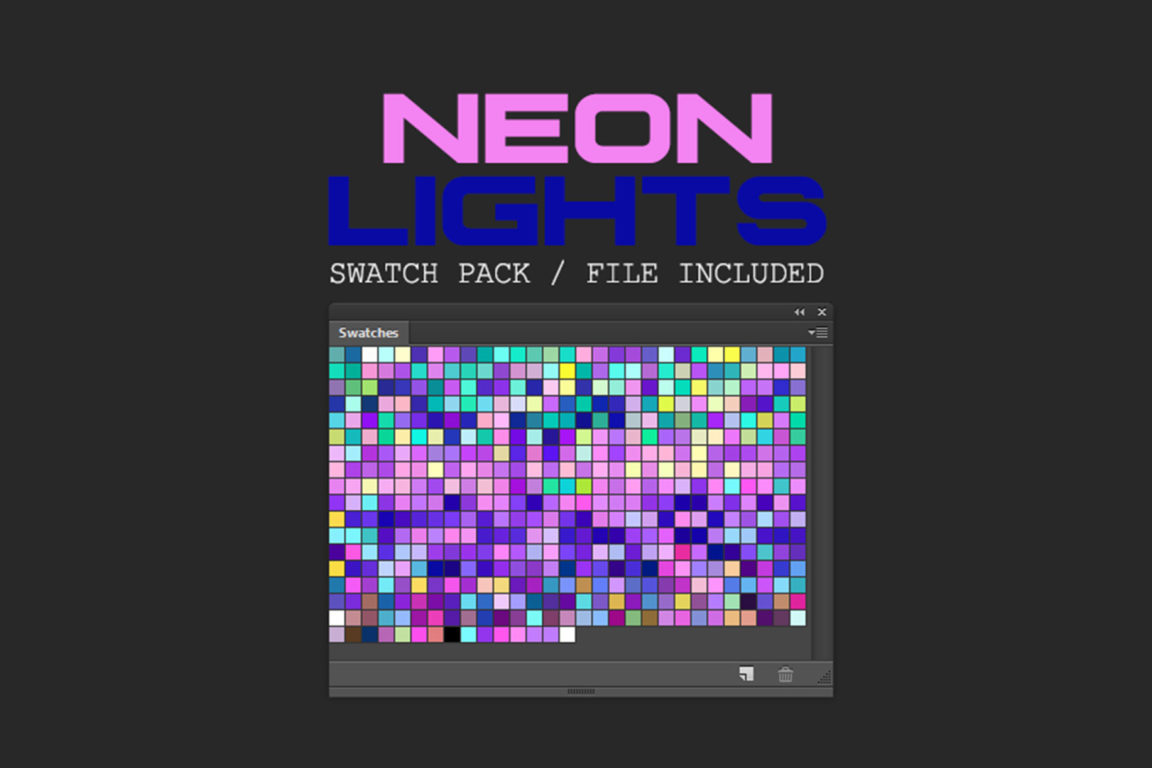 Neon Lights Swatch Pack - PsFiles