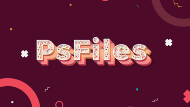 Free 90s Style 3D Text Effect PSD Template - PsFiles