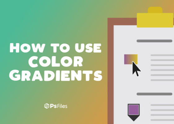 How to use Color Gradients - Infographic - PsFiles