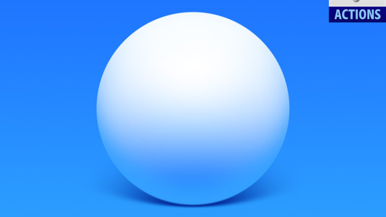 Flat 3D Long Shadow PS Action - PsFiles