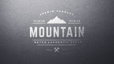 Free Embossed Logo Mockup (PSD) - PsFiles