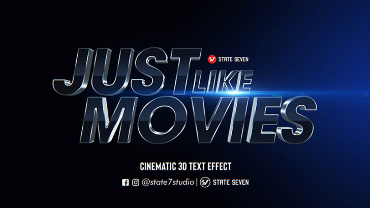 Epic Cinematic Text Effects : 3D Black Panther Movie Title 1 - PsFiles