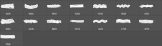 15 Brush Stroke Photoshop Brushes - PsFiles
