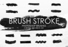15 Brush Stroke Photoshop Brushes - PsFiles