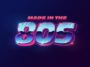 80s Style Text PSD Mockup - PsFiles