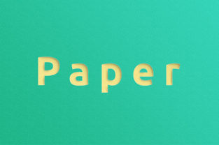Paper Cut PSD Text Effect - PsFiles