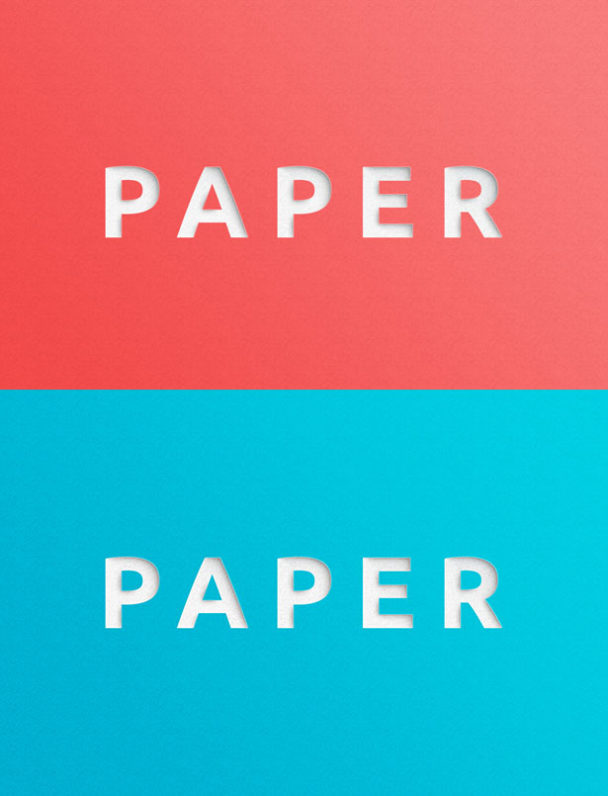Paper Cut PSD Text Effect - PsFiles