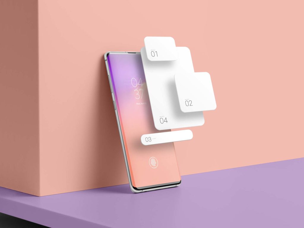 Free Android Smartphone Mockup PSD Download - PsFiles