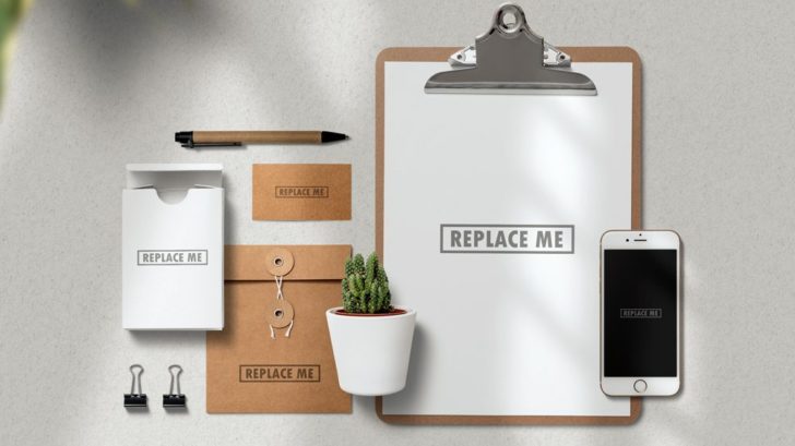 Clipboard Branding Mockup PSD set - PsFiles