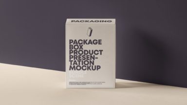 Free Software Package Box Mockup Bundle - PsFiles