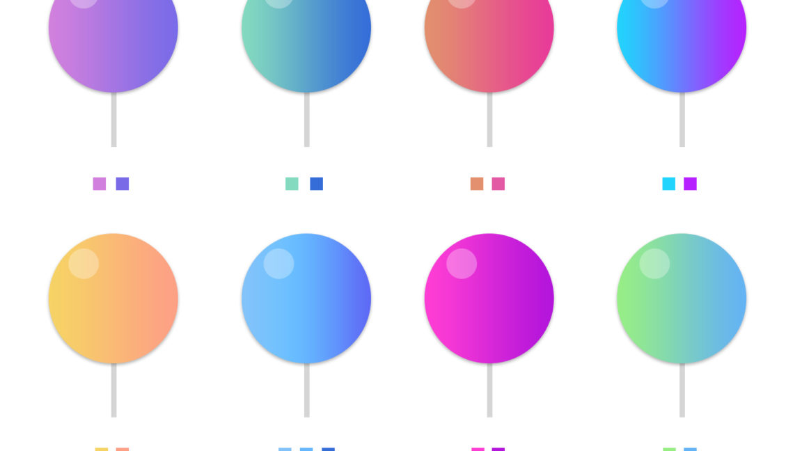 Free Gradient Color Palettes Photoshop Download - PsFiles