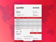 Free Web Designer Invoice Template PSD - PsFiles