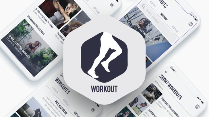 Free Workout Mobile Apps Onboarding Screen PSD Templates Download - PsFiles