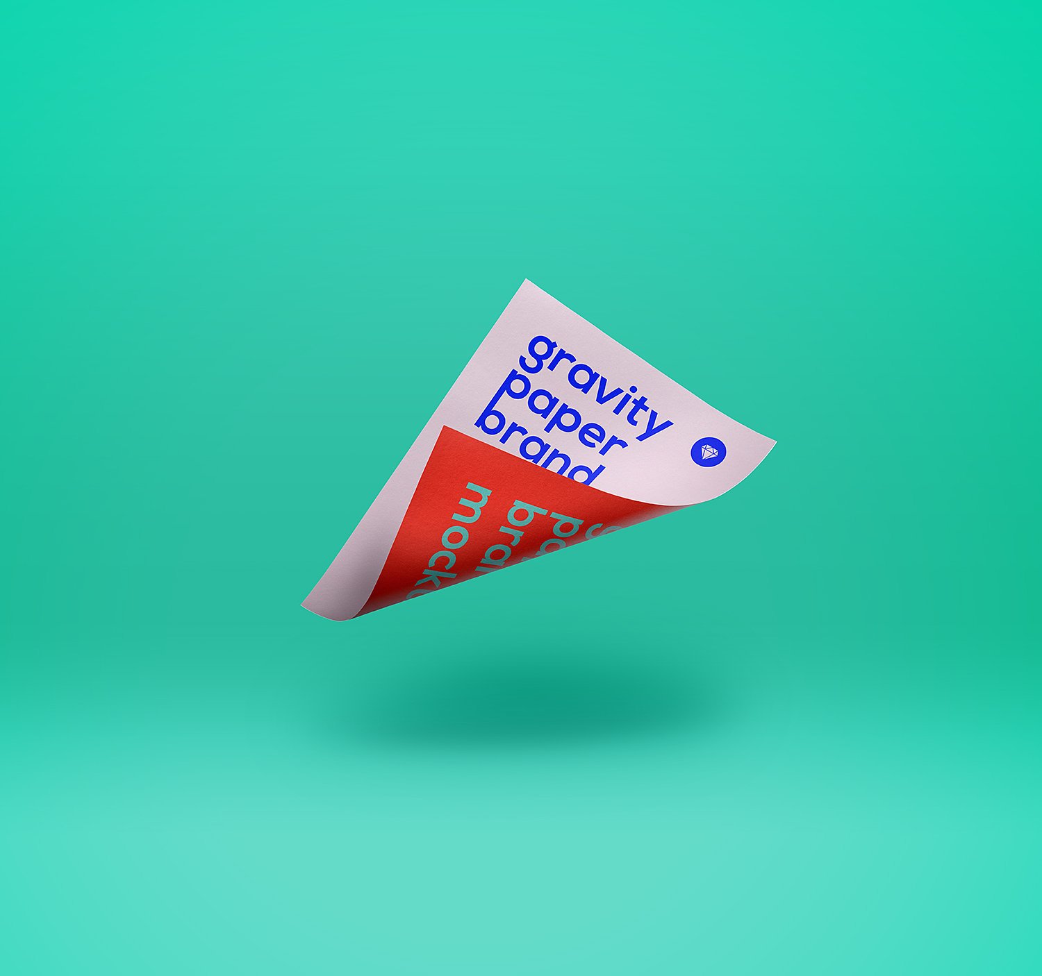 Gravity PSD Paper Mockup - PsFiles