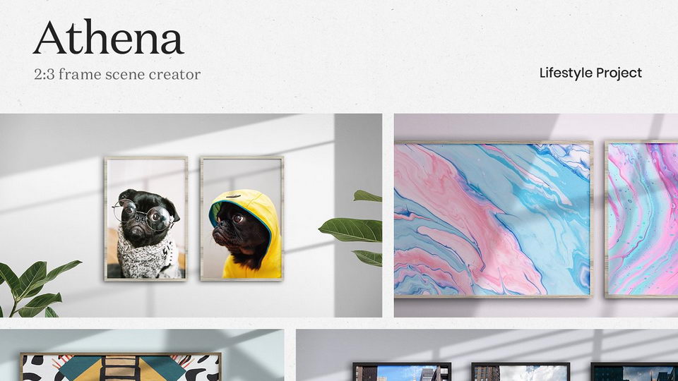 Free Frame Scene Mockup Creator PSD - PsFiles