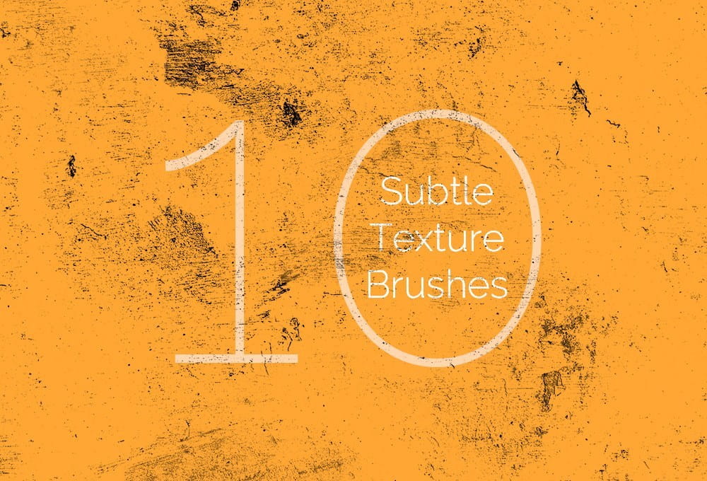 10 Subtle Texture Brushes - PsFiles
