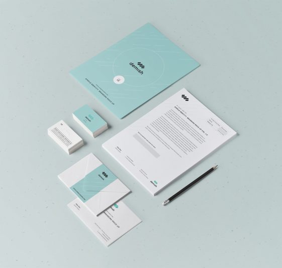 Free Stationery Branding Mock-Up PSD - PsFiles