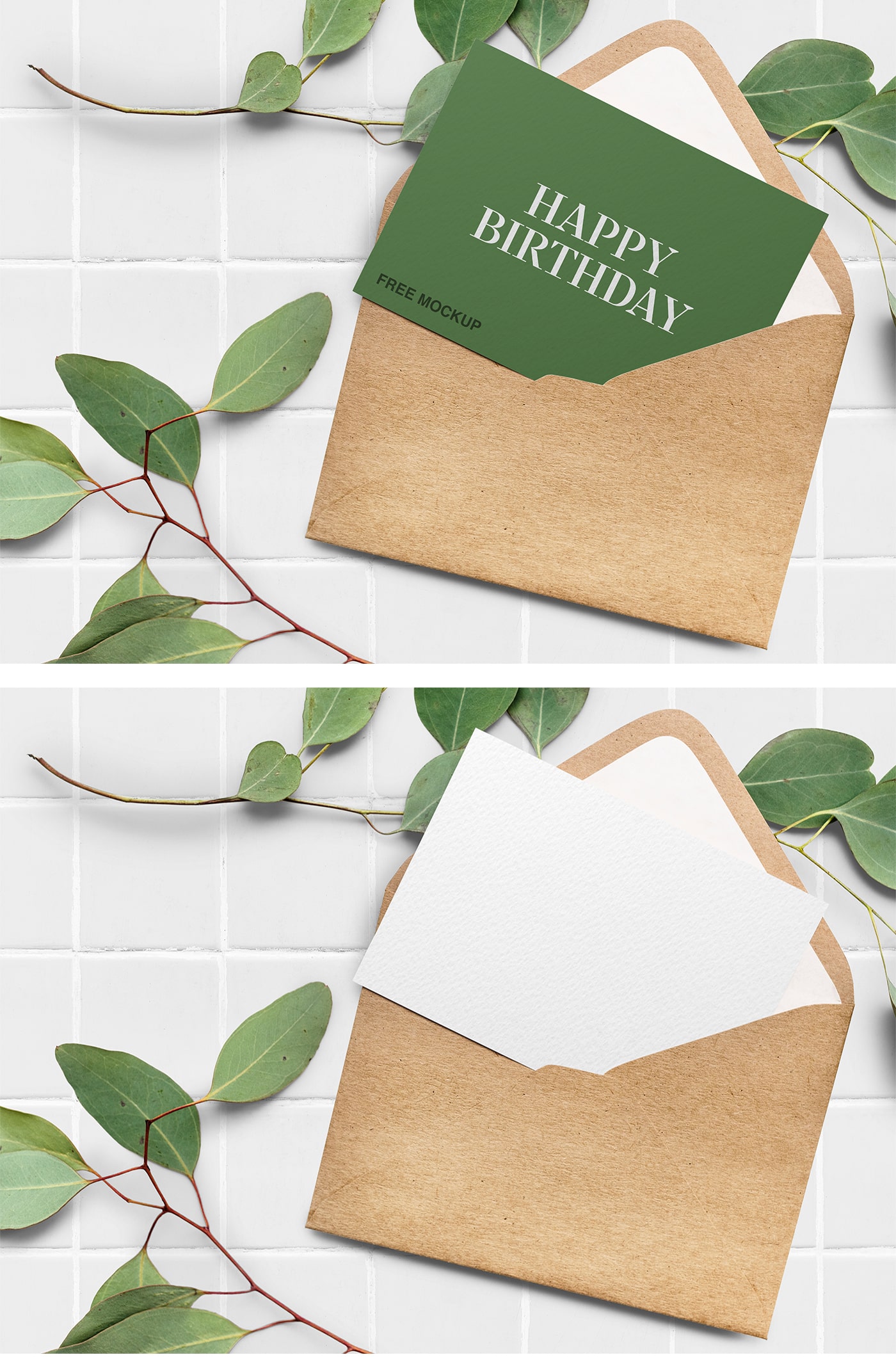 Free Elegant Greeting Card Mockup PSD - PsFiles