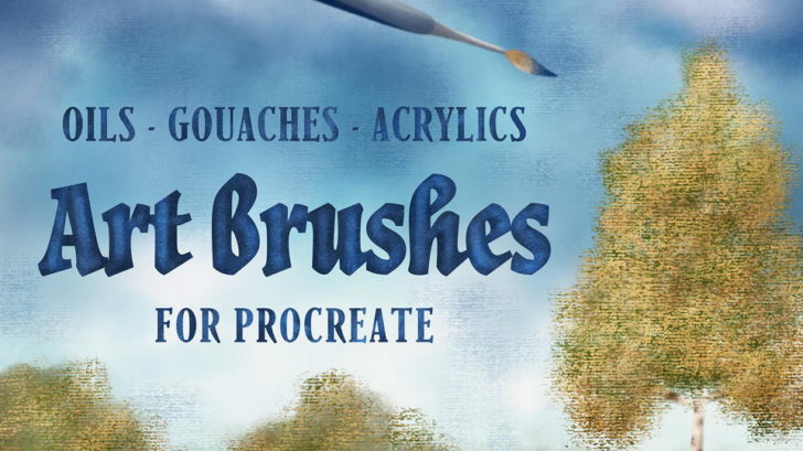 Free Landscape Brush Pack Procreate - Best Free Procreate Brush