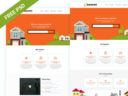 Real Estate Website Template PSD - PsFiles