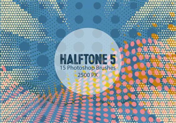 Free Halftone Dots Ps Brushes - PsFiles
