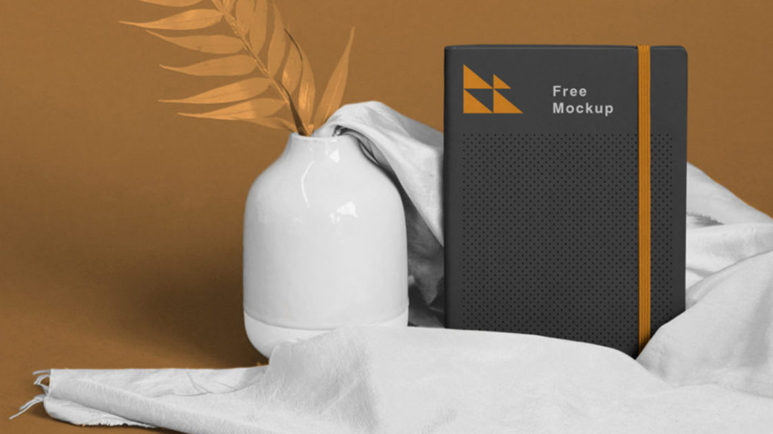 Free Diary Cover Free Mockup PSD - PsFiles