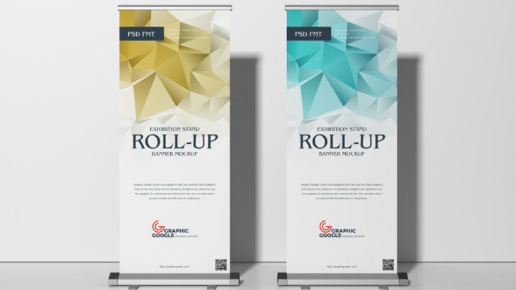 Free LED Display Standee Board Mockup PSD - PsFiles