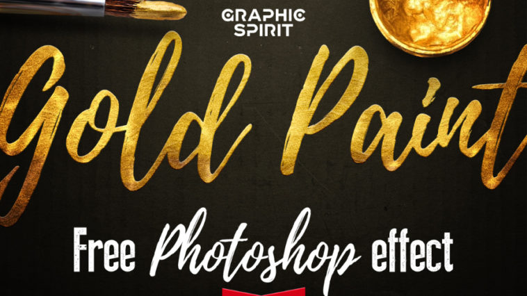 3D Gold Text Effect PSD - PsFiles
