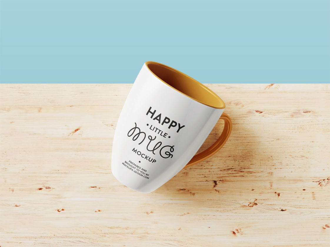 Free Mug Mockup 3 PSD - PsFiles