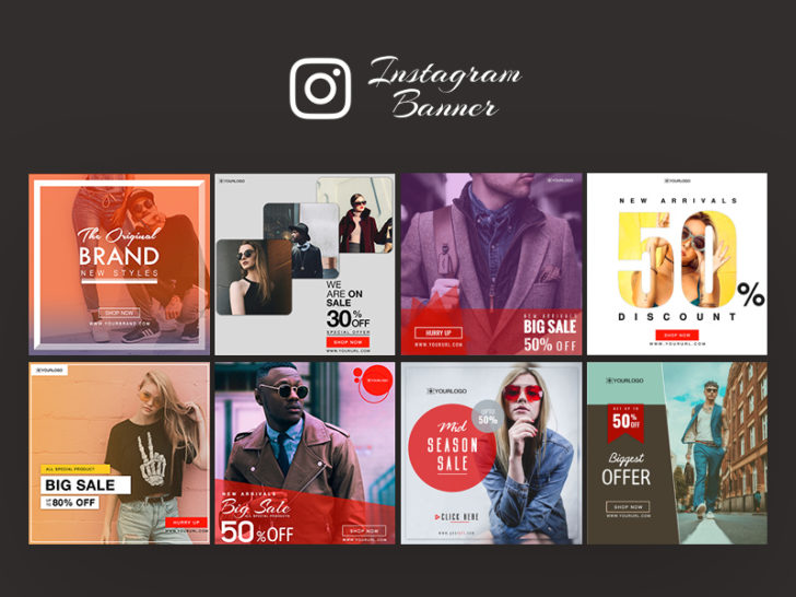 Free Instagram Promo Post Template PSD - PsFiles