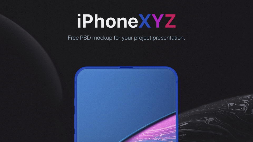 Free Future iPhone 2020 Free Mockup - PsFiles