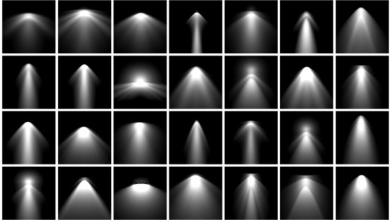 Free 54 Lens Flares Photoshop Brushes Vol-1 - Light Photoshop Brushes