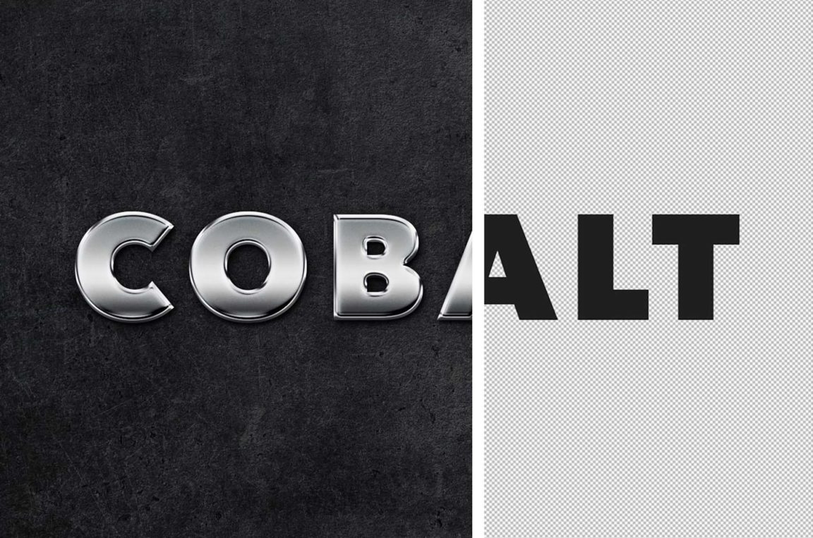 Free 5 Chrome Text Effects PSD and Photoshop Layer Style - PsFiles