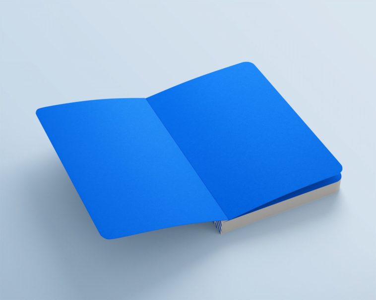Free Book with Rounded Corners Mockup (8 PSD Files) - PsFiles