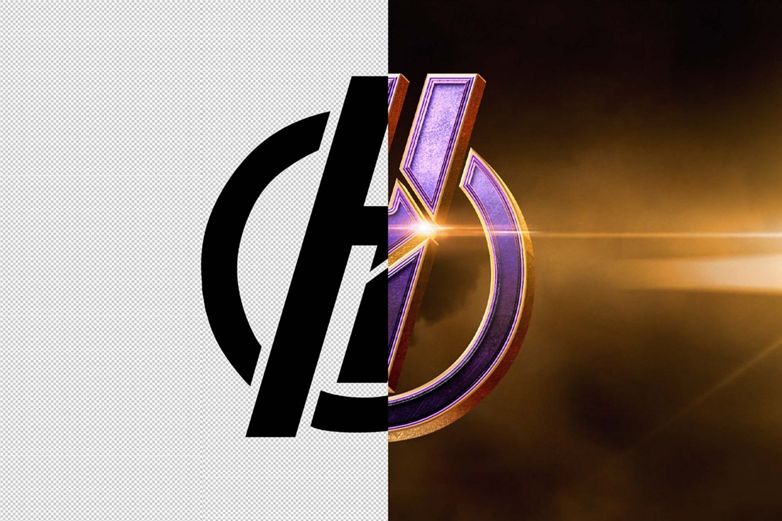 Free 3D Avengers End Game Movie Title Text Effect PSD - PsFiles