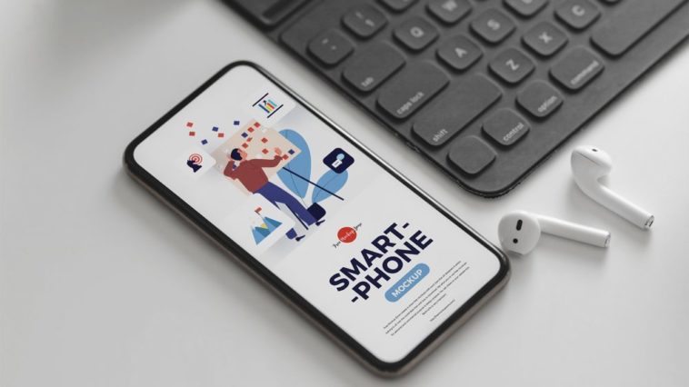 Free Free iPhone XS Longscroll Mockup PSD - Free Device Mockup | PsFiles