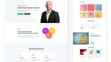 Free Free Personal Portfolio PSD Template - PsFiles
