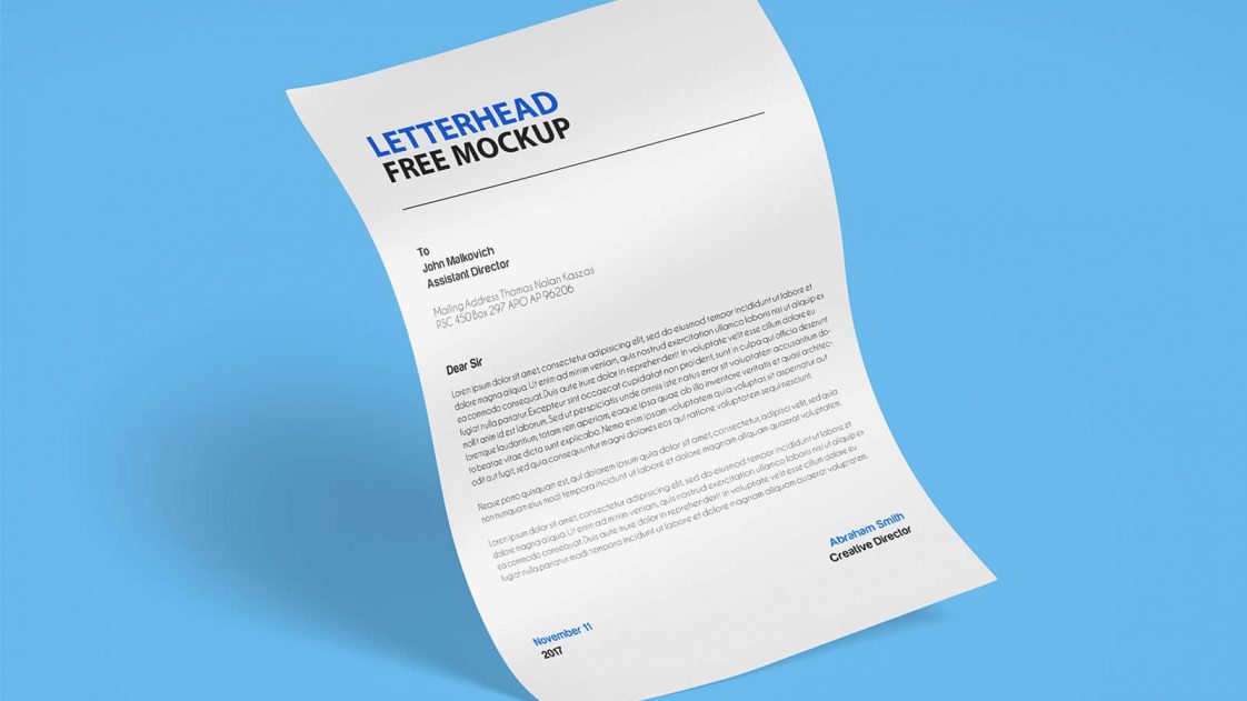 Free Doctor’s Prescription Mockup PSD - PsFiles