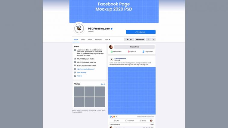 Complete Facebook App Mockups Free PSD - PsFiles