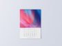 Free Free Wall Calendar Mockups 5 PSD sets - PsFiles