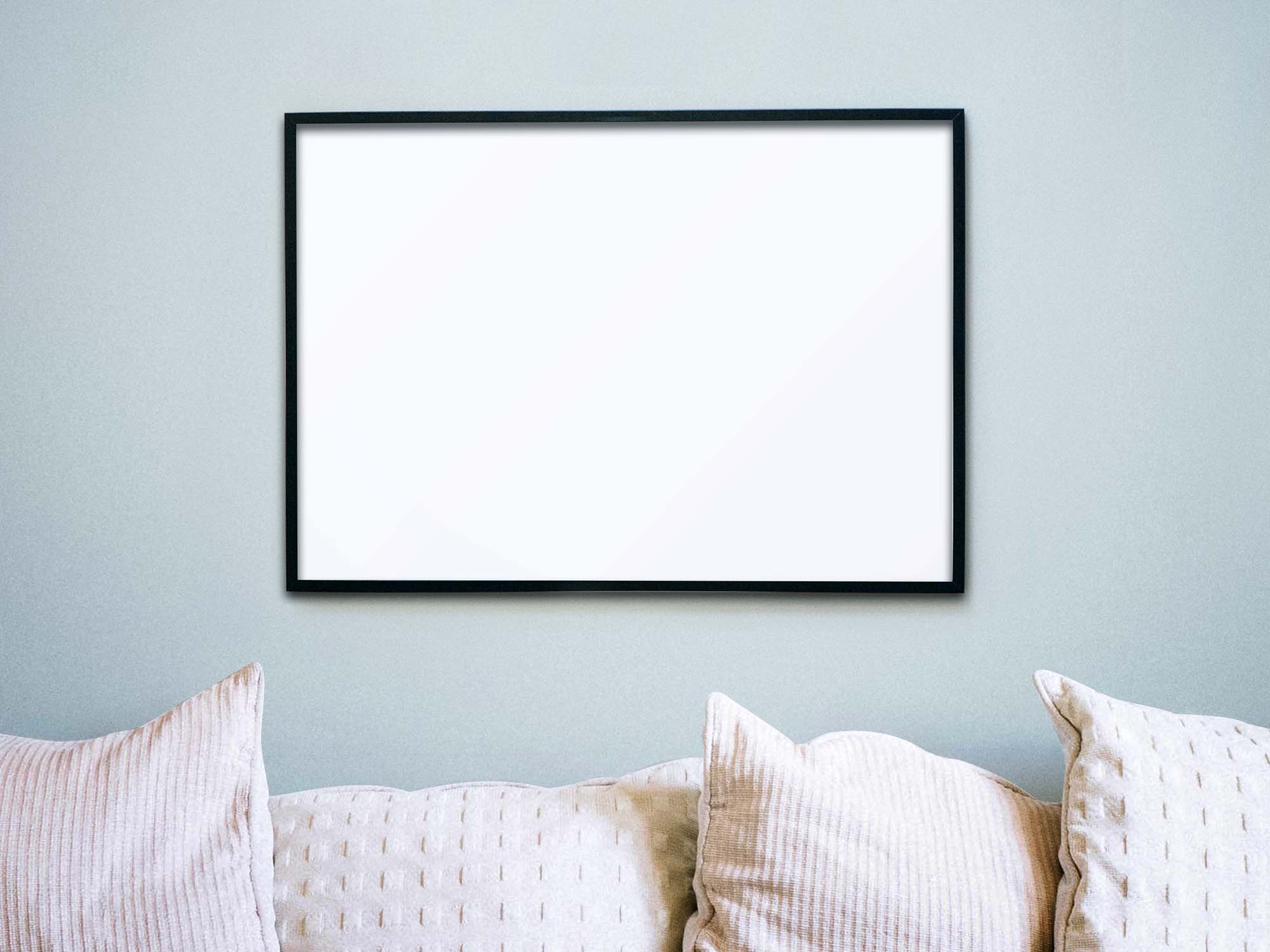 Free Wall Artwork PSD Mockup - Free Photoshop PSD Files