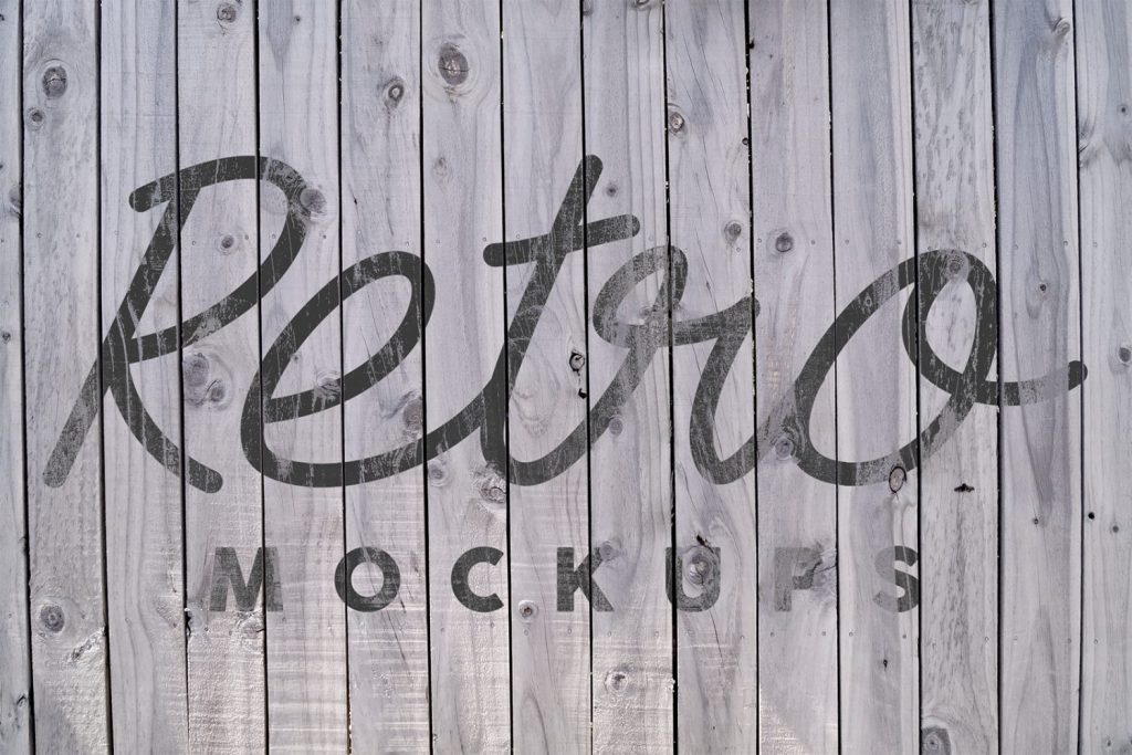 3 Grunge Wall Retro PSD Text Mockups - PsFiles