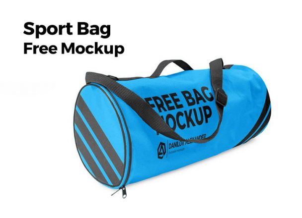 Sport Bag Mockup Free PSD - PsFiles