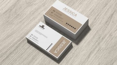 Free Stacked Business Card Mockup PSD - Free Photoshop Files