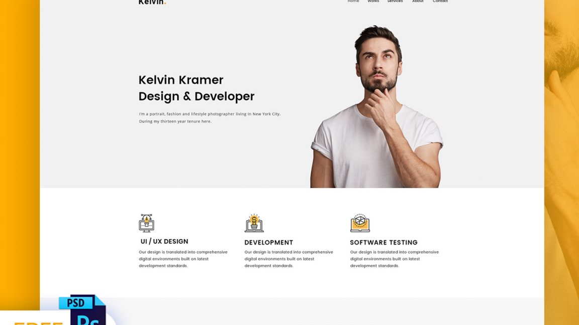 Free Behance Portfolio Dimensions Templates PSD - PsFiles