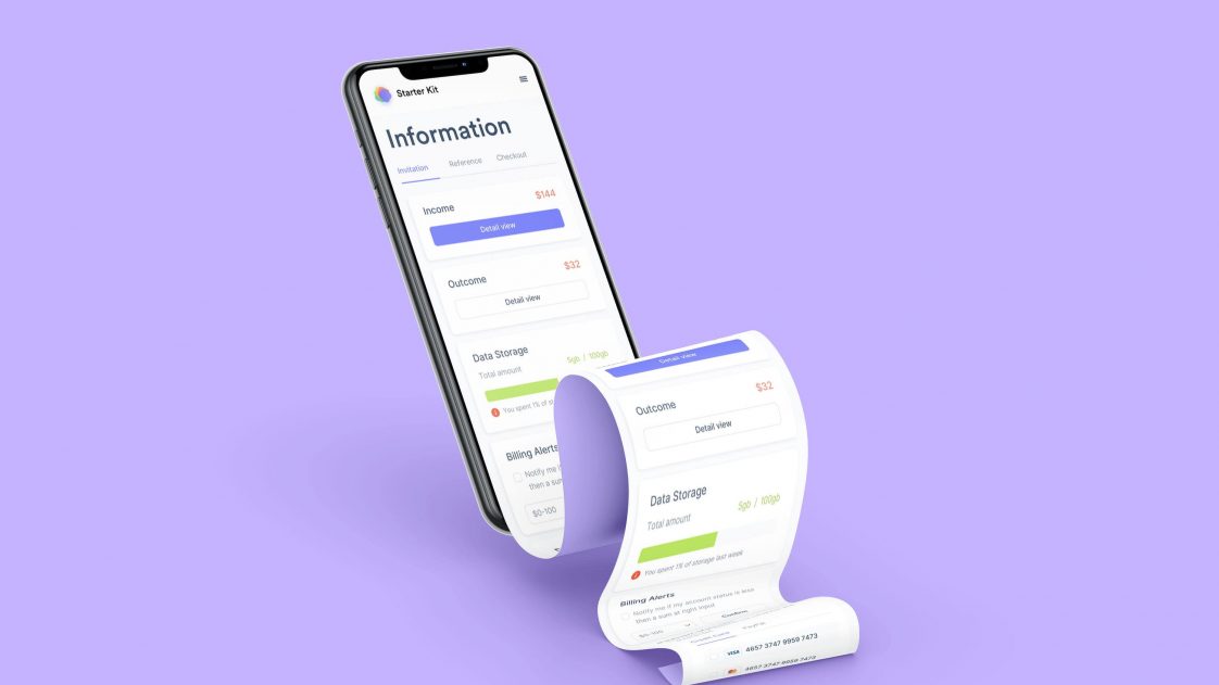 Free Long Scroll App Screen Mobile Mockup PSD Set - PsFiles