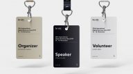 Free Hanging ID Card Mockup PSD - PsFiles