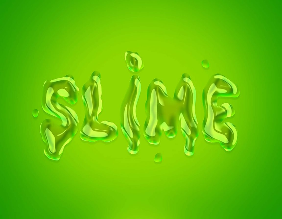 Free Liquid/Slime Text Effect PSD - Free Text Effects | PsFiles